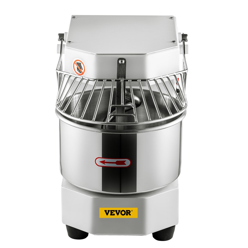 VEVOR Commercial Electric Food Mixer 8.5Qt Stand Dough Mixer Dual ...