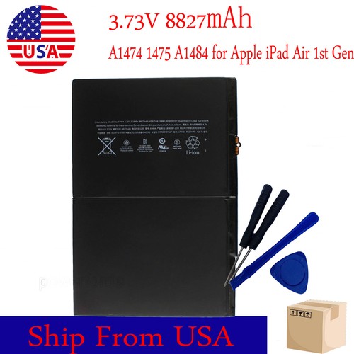 NEW A1484 Battery For A ppleiPad Air A1474,iPad Air A1475, (5th Gen ...