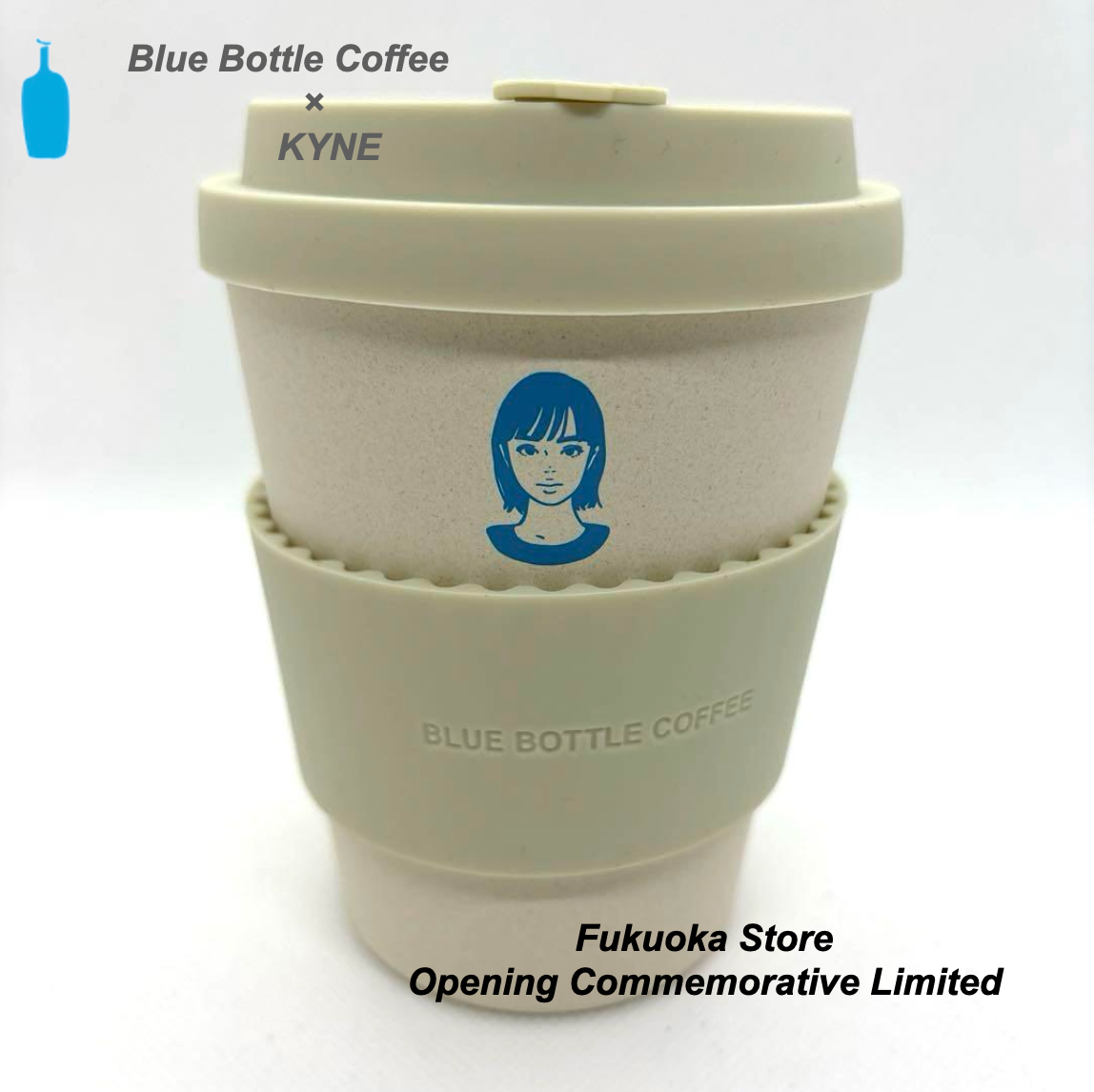 KYNE x Blue Bottle Coffee Collaboration Fukuoka Opening Limited Coffee ...