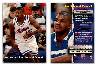 1993-94 Stadium Club Members Only #191 LaBradford Smith - Sacramento ...