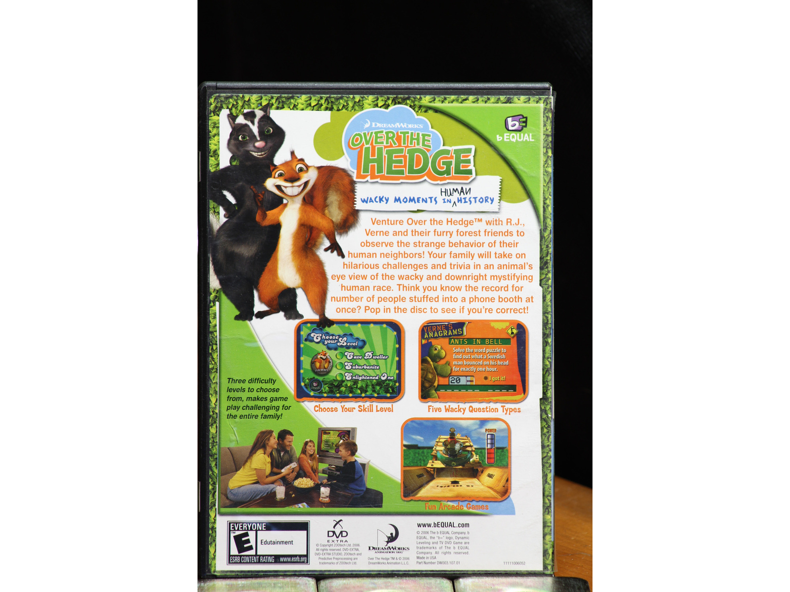 Over The Hedge Human Wacky Moments In History DVD:6951 | eBay