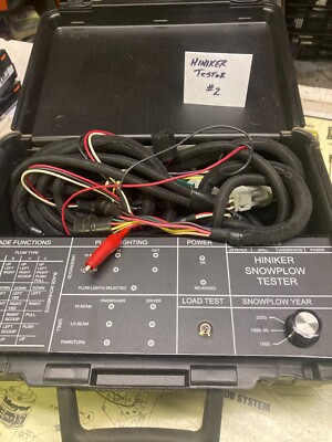 HINIKER SNOW PLOW ELECTRONICS TESTER FOR STRAIGHT AND "V" BLADES - #2 ...