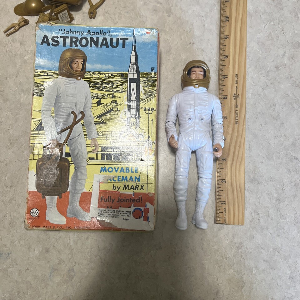 Vtg Johnny Apollo Astronaut - Marx | eBay