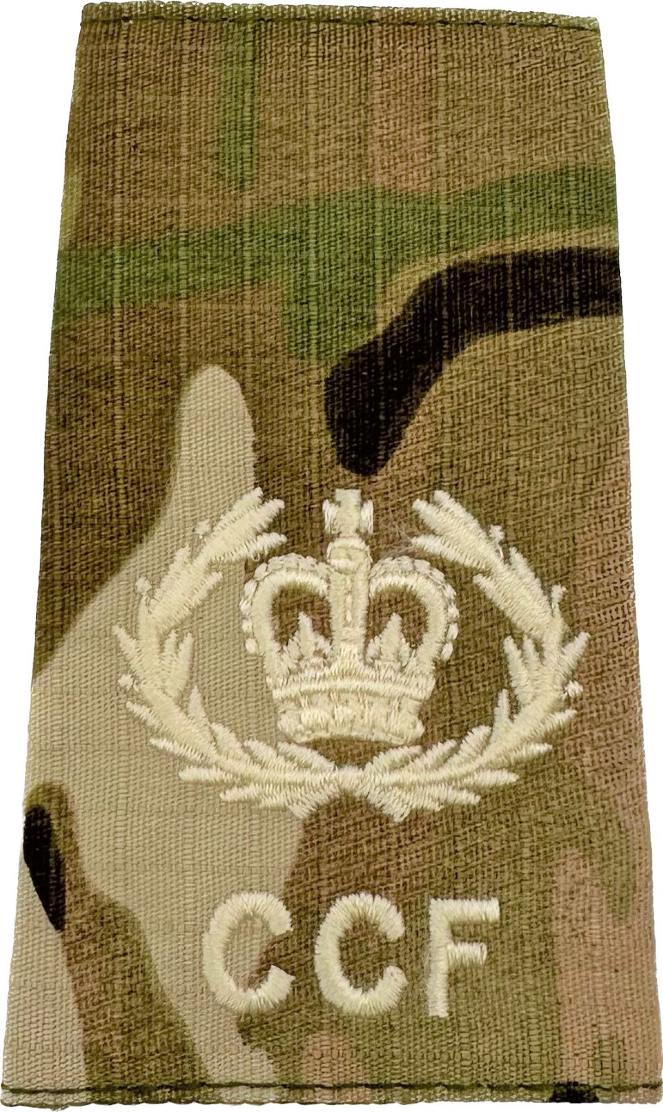 All Ranks Ivory on Multicam / MTP CCF Rank Slide ( Combined Cadet Force ...