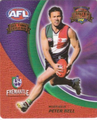 AFL 2008 Tazo Smith's Fremantle Dockers - Peter Bell No.22-64 | eBay ...
