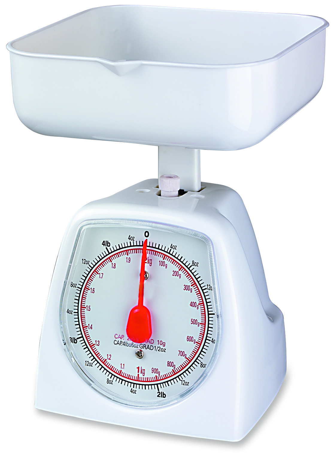 Mini Dial Kitchen Food Scale Weight Capacity 5 kg (11Lb) Pink/White ...