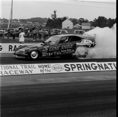 Gene Snow The Revell Snow Man Chevrolet Vega Funny Car 1974 Racing Old ...