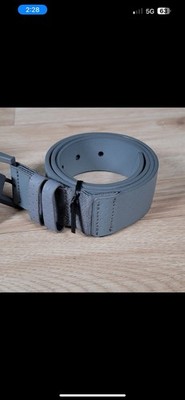 Cuater By Travis Mathew Pilatus Belt Gray Leather 30 Inch Adjustable | eBay