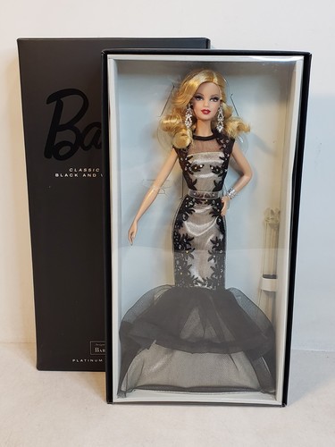 CLASSIC EVENING GOWN BARBIE DOLL 2014 BFC PLATINUM LABEL MATTEL CGT31 ...