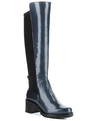 Bos & Co Idun Waterproof Patent Boot Women's Blue 36 | eBay