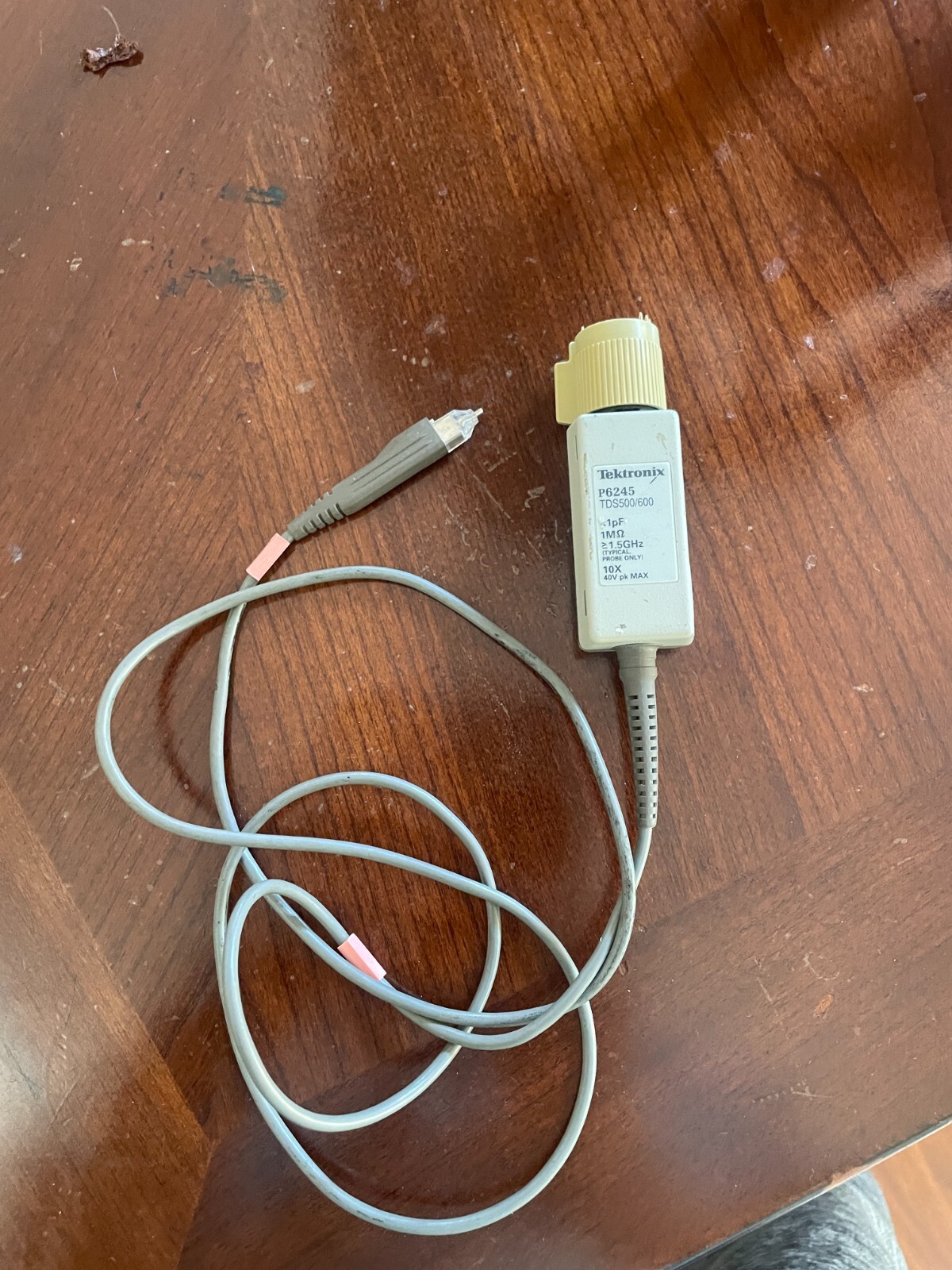 Tektronix Tek P6245 TDS500/600 1pF 1.5GHz, 10X, 40v Oscilloscope Probe ...