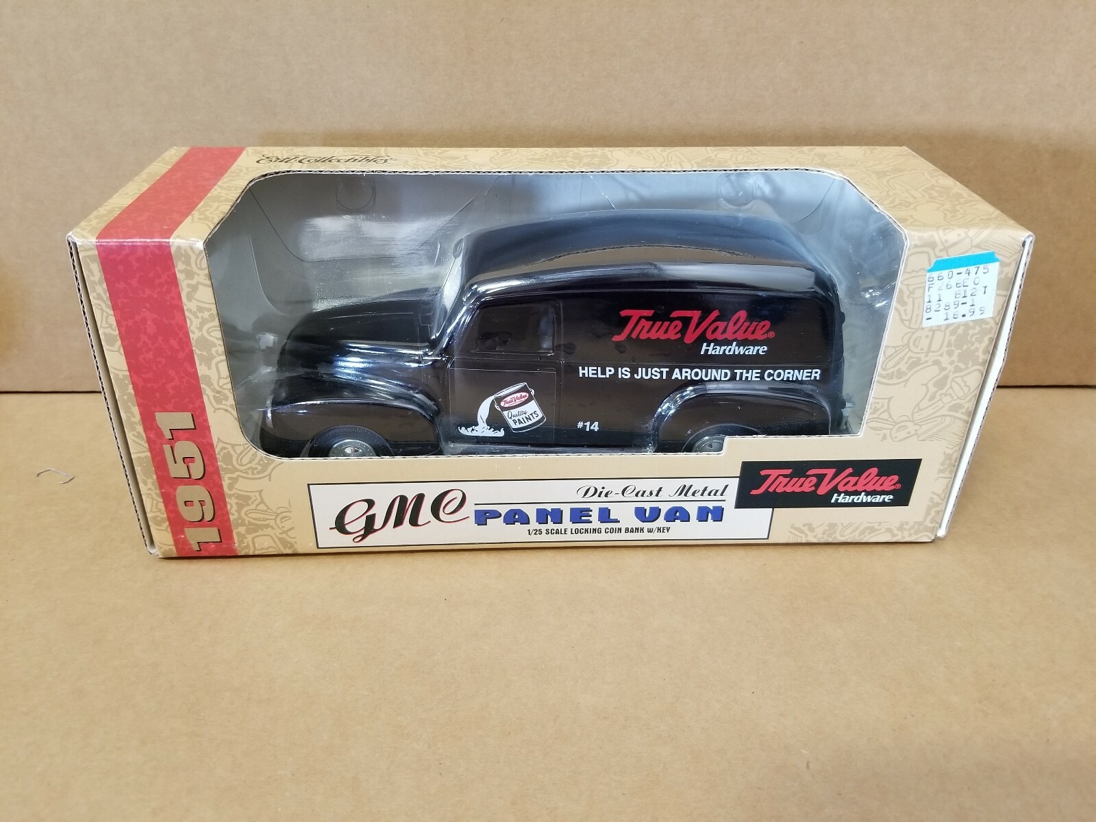 1951 Gmc Panel Van True Value Hardware 1/25 Coin Bank Ertl | eBay