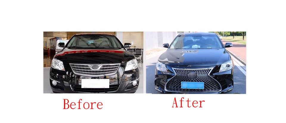 Primed Front Bumper Cover Body kit For 06-11 Toyota Camry Sedan Mod ...