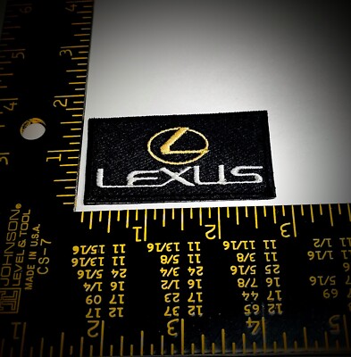 Lexus Racing Iron or Sew on Embroidery Quality Patch Fast Shipping ...