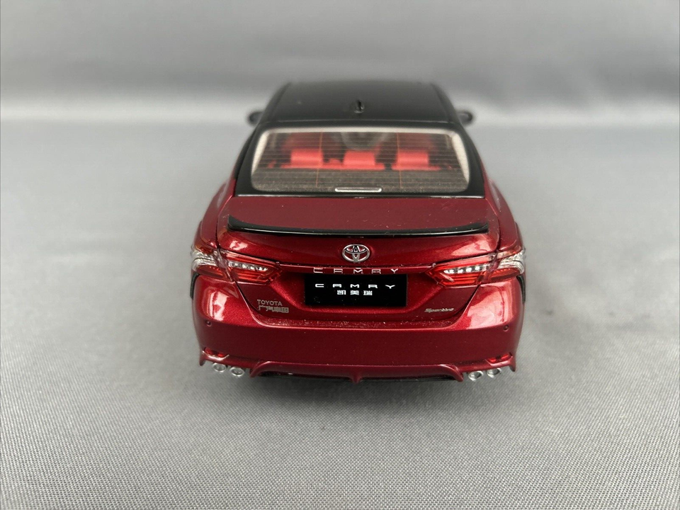 TNGA 1/18 Scale 2020 Toyota TRD Camry Sportivo Diecast Supersonic Red ...