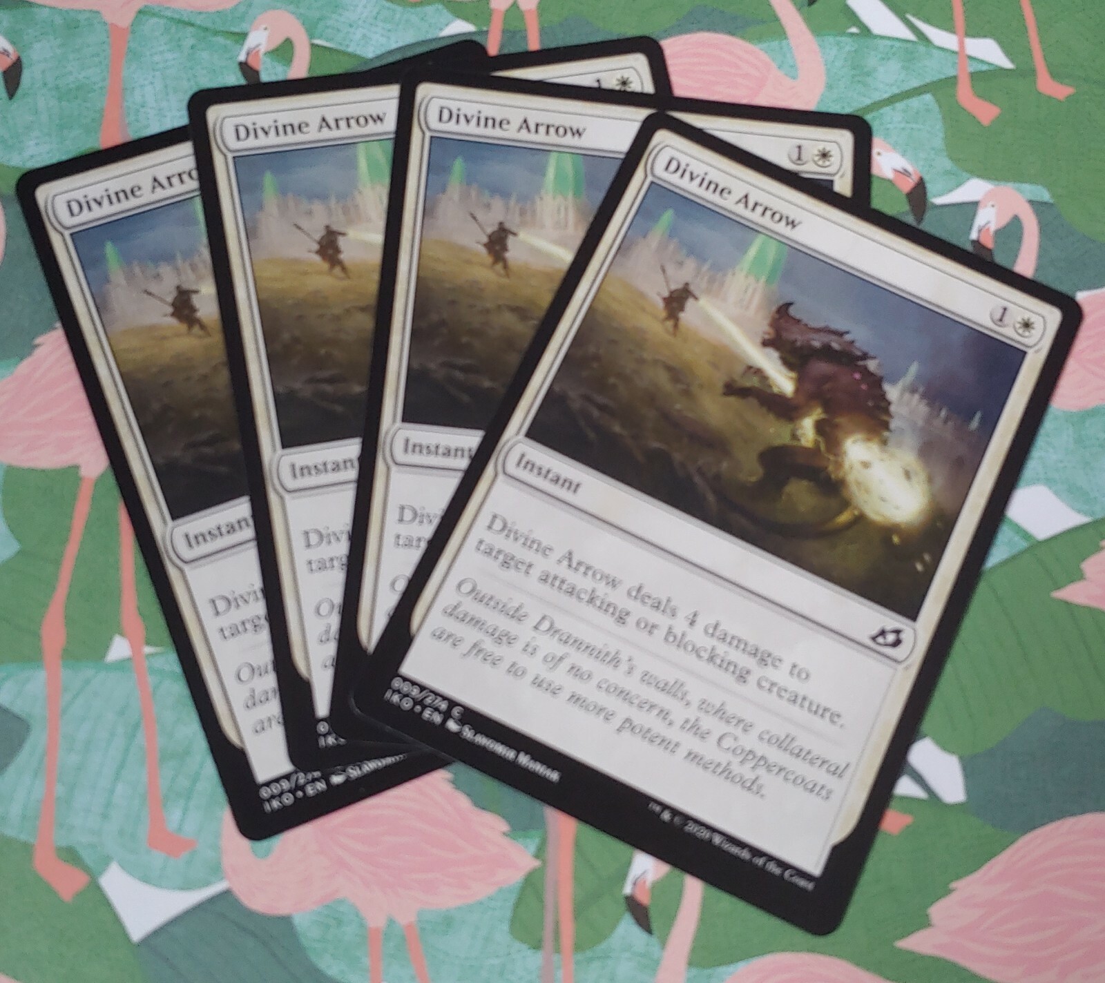4 DIVINE ARROW ~mtg NM-M Ikoria Com x4 | eBay