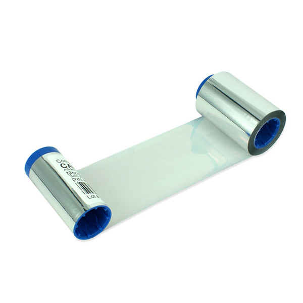 800015-107 Silver Monochrome Ribbon For Zebra iSeries ID Card Printer ...