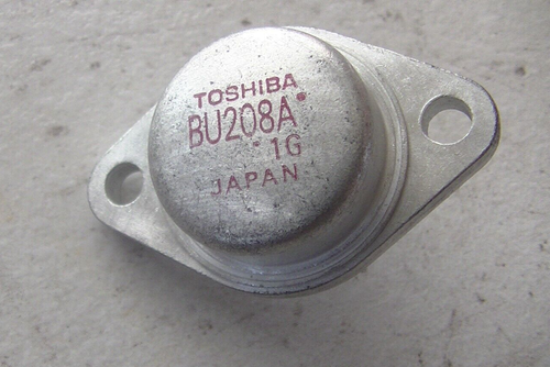 BU208A - TRANSISTOR DE PUISSANCE - TO3 | eBay