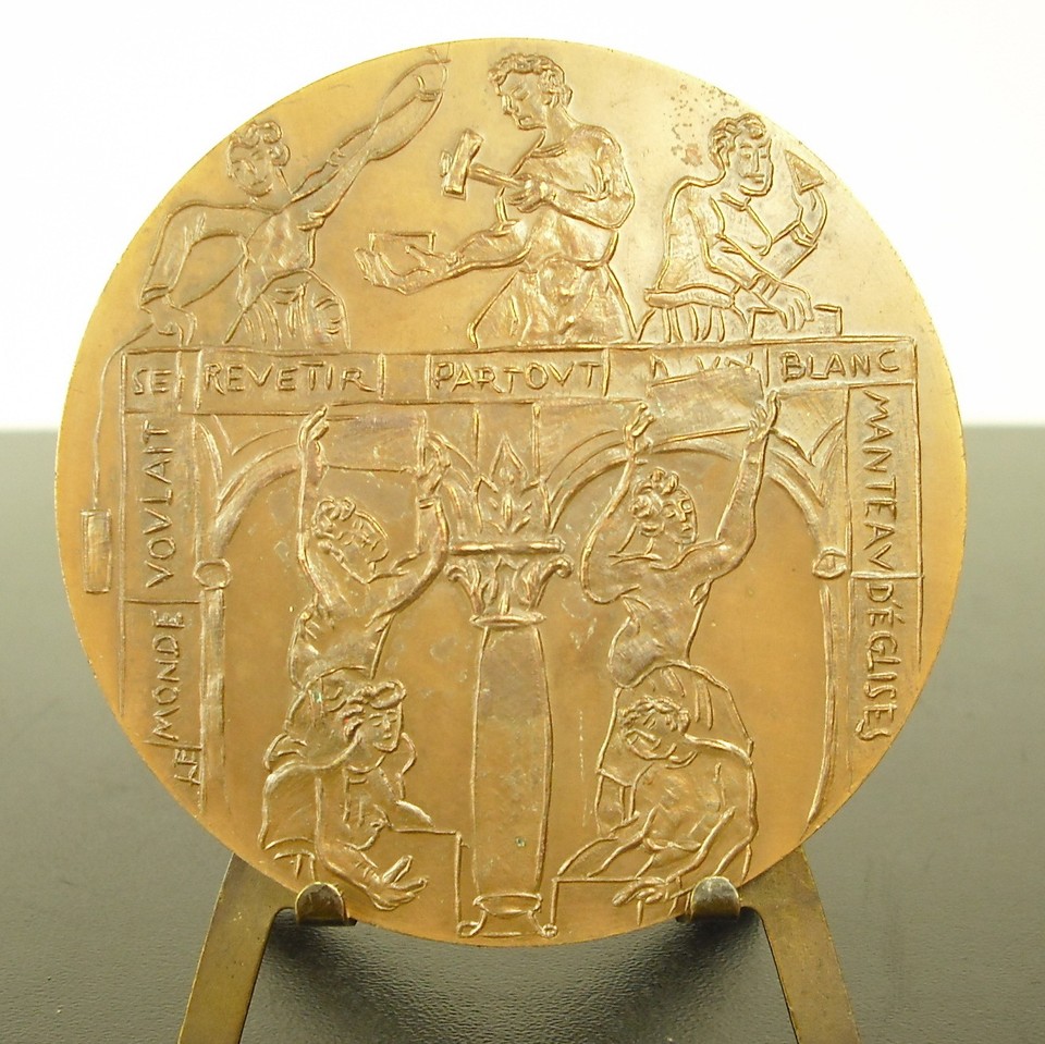 Seal Medal of King Franc Robert II the Pious Capetian Dynasty 72 mm ...