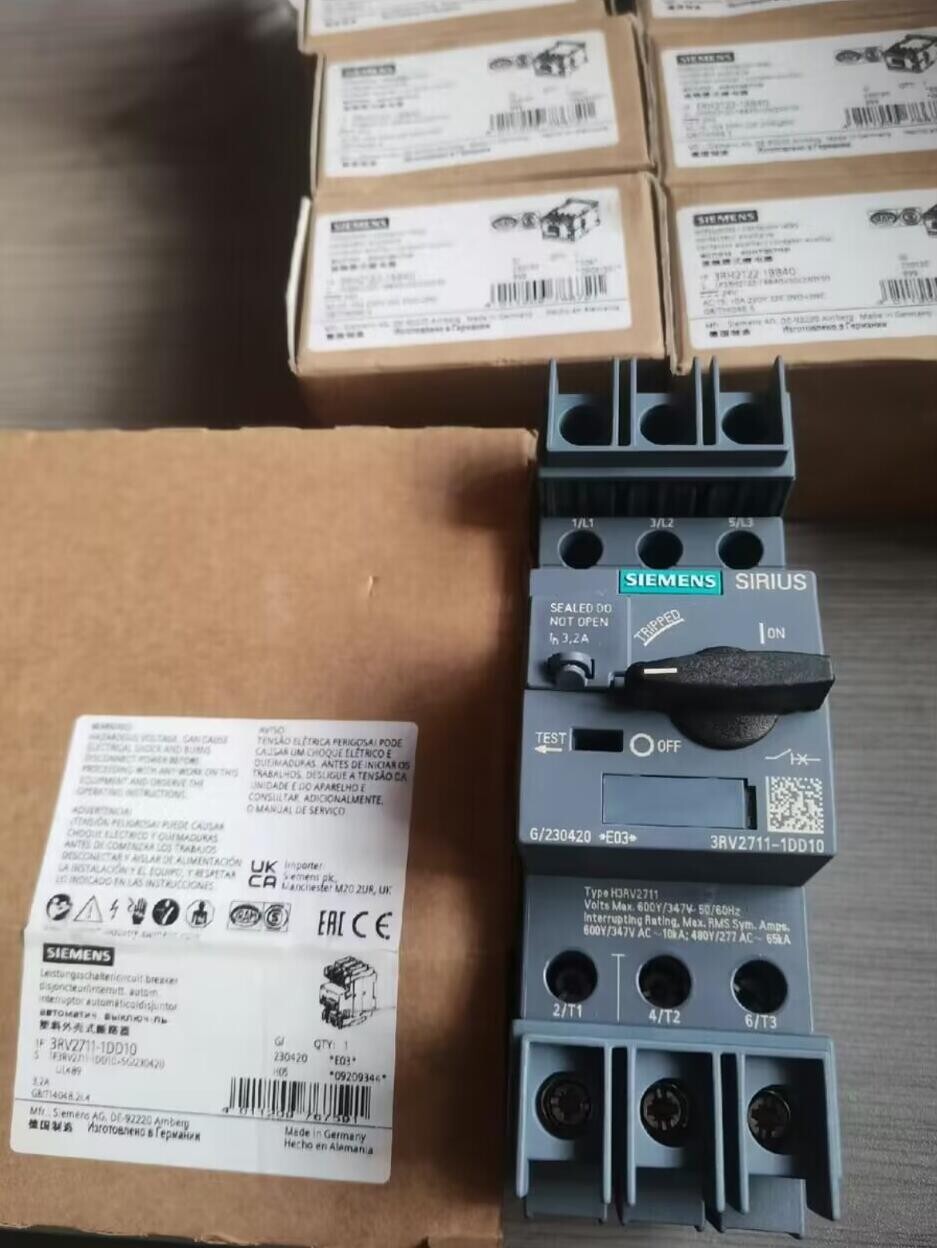 1PC New Siemens 3RV2711-1DD10 Circuit Breaker 3.2A Brand | eBay