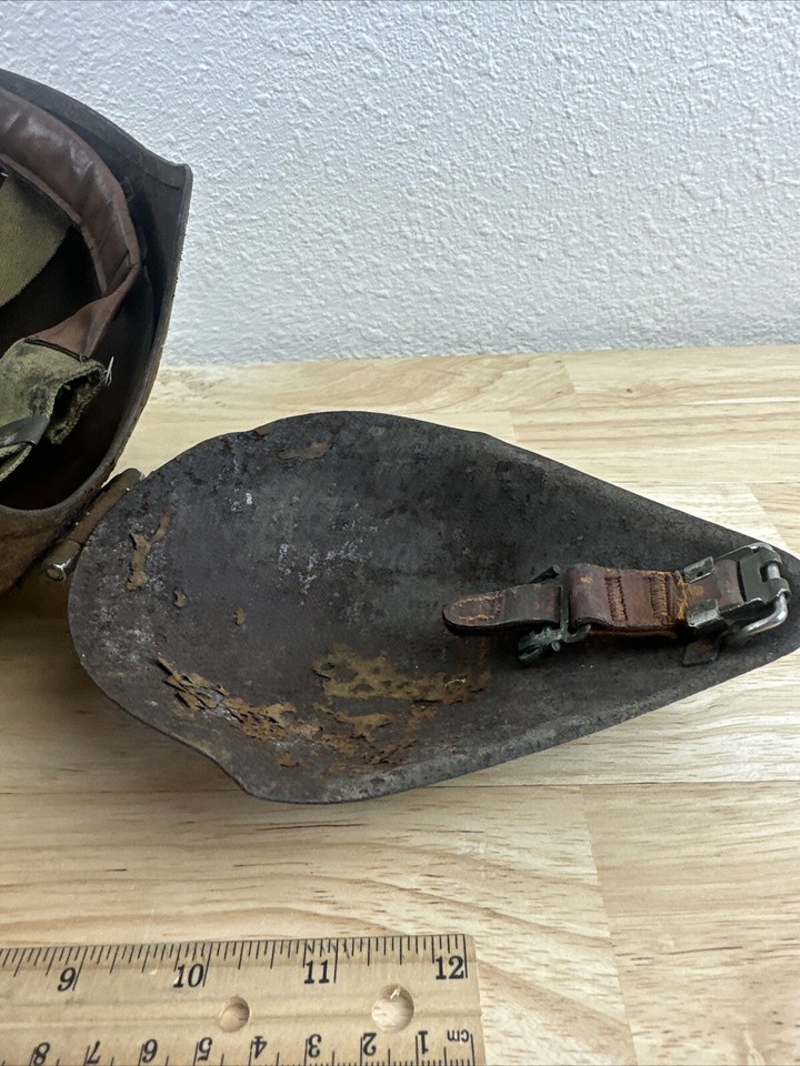 WWII World War 2 US Army Air Force BOMBER CREW M5 FLAK HELMET Flaps | eBay