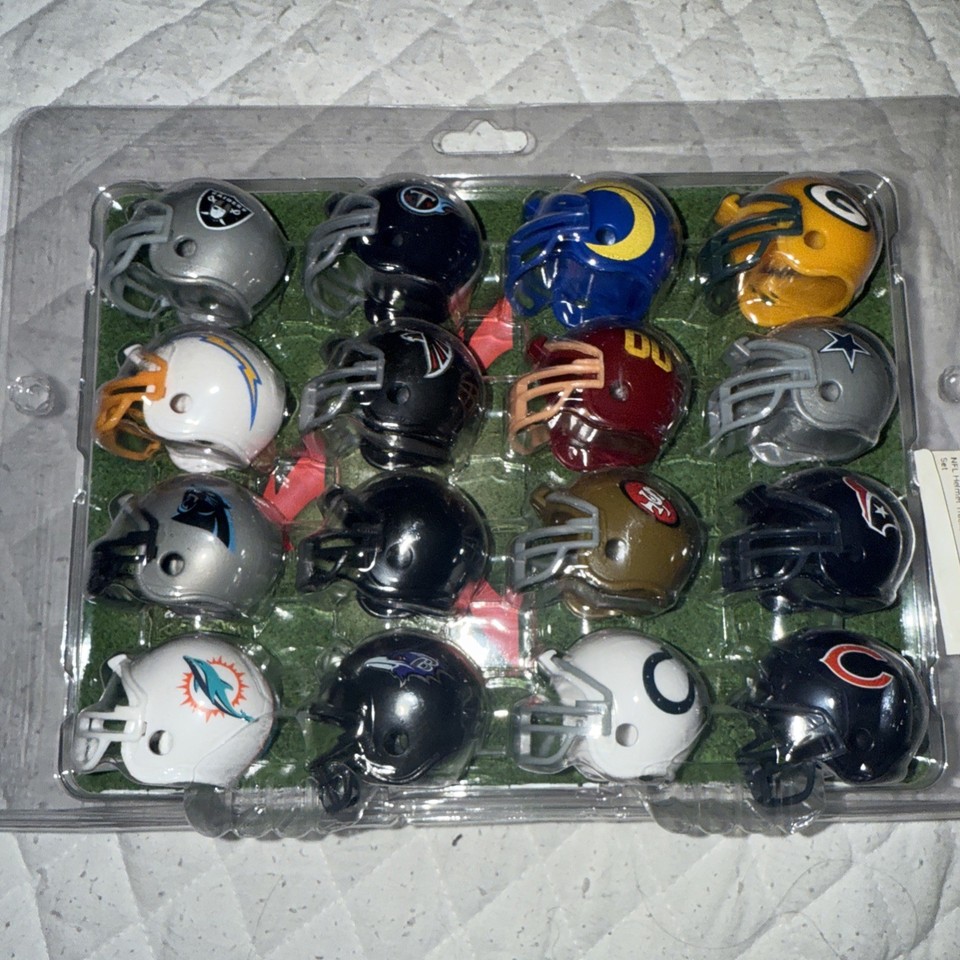 Riddell NFL Helmet Tracker Set Sealed 32 Teams Mini Helmets NIP | eBay