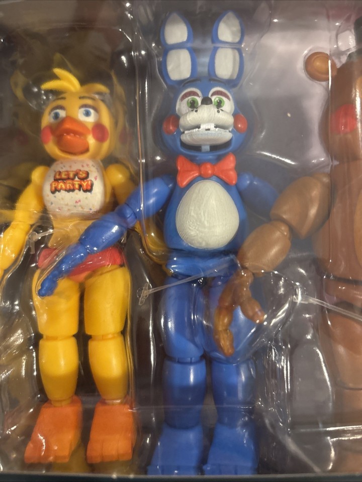 FNAF Five Nights at Freddys Target 4-Pack Jazwares Chica Mangle Toy ...