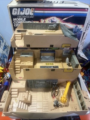 Vintage GI Joe Mobile Command Center 1987 Near Complete W/ Box Nice ...