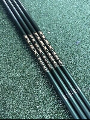 4 x Palmer Flex-Tec Graphite A Flex Senior Golf Iron Shafts .370 Tip ...