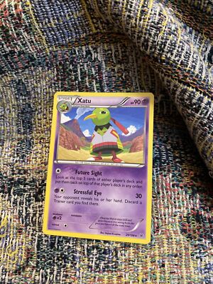 POKEMON Trading Card Stage 1 Xatu hp90 future sight stressful eye 29/ ...