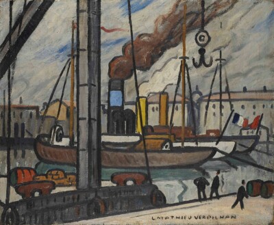 Louis Mathieu VERDILHAN : The Port : Archival Art Print | eBay