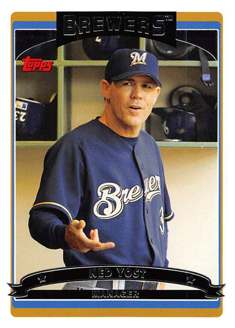 2006 Topps #600 Ned Yost NM-MT Brewers MG | eBay