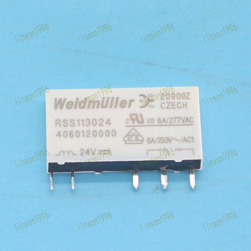 10PC New Weidmuller RSS113024 4060120000 24VDC 5Pin Power Relay Fast ...