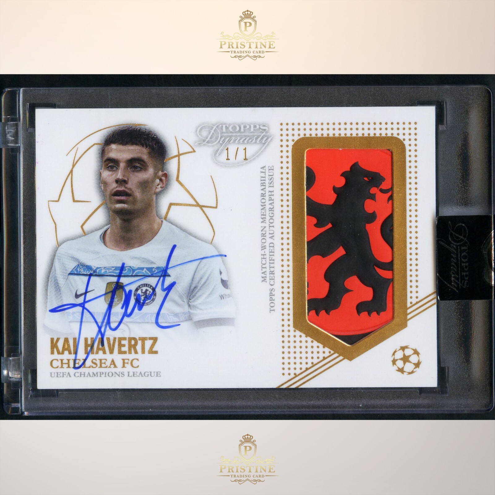 KAI HAVERTZ 2022-23 Topps Dynasty UCL 1/1 Gold Patch Auto #AP-KH8 ...