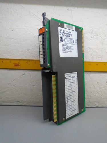 1771-OW Allen Bradley PLC 5 Selectable Contact Output Module 1771OW ...