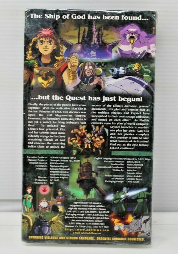 Ellcia - Part 3: Ironclads (VHS) - NEW 702727012730| eBay