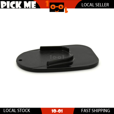 Motorcycle Kickstand Pad Support Plate Pad Parking Stand Side Stand Pad ...