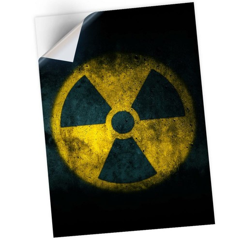 1 x Vinyl Sticker A1 - Nuclear Waste Science #2776 | eBay