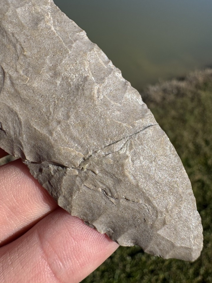 Rare Native American Scottsbluff Arrowhead Point | eBay