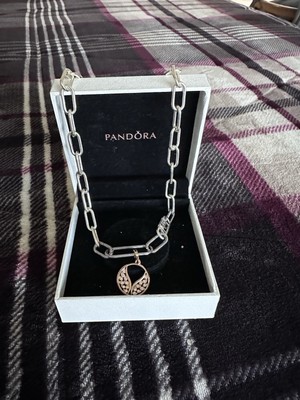 NEW 100% Authentic Pandora ME 925 Paperclip Chain Medium-Link Necklace ...