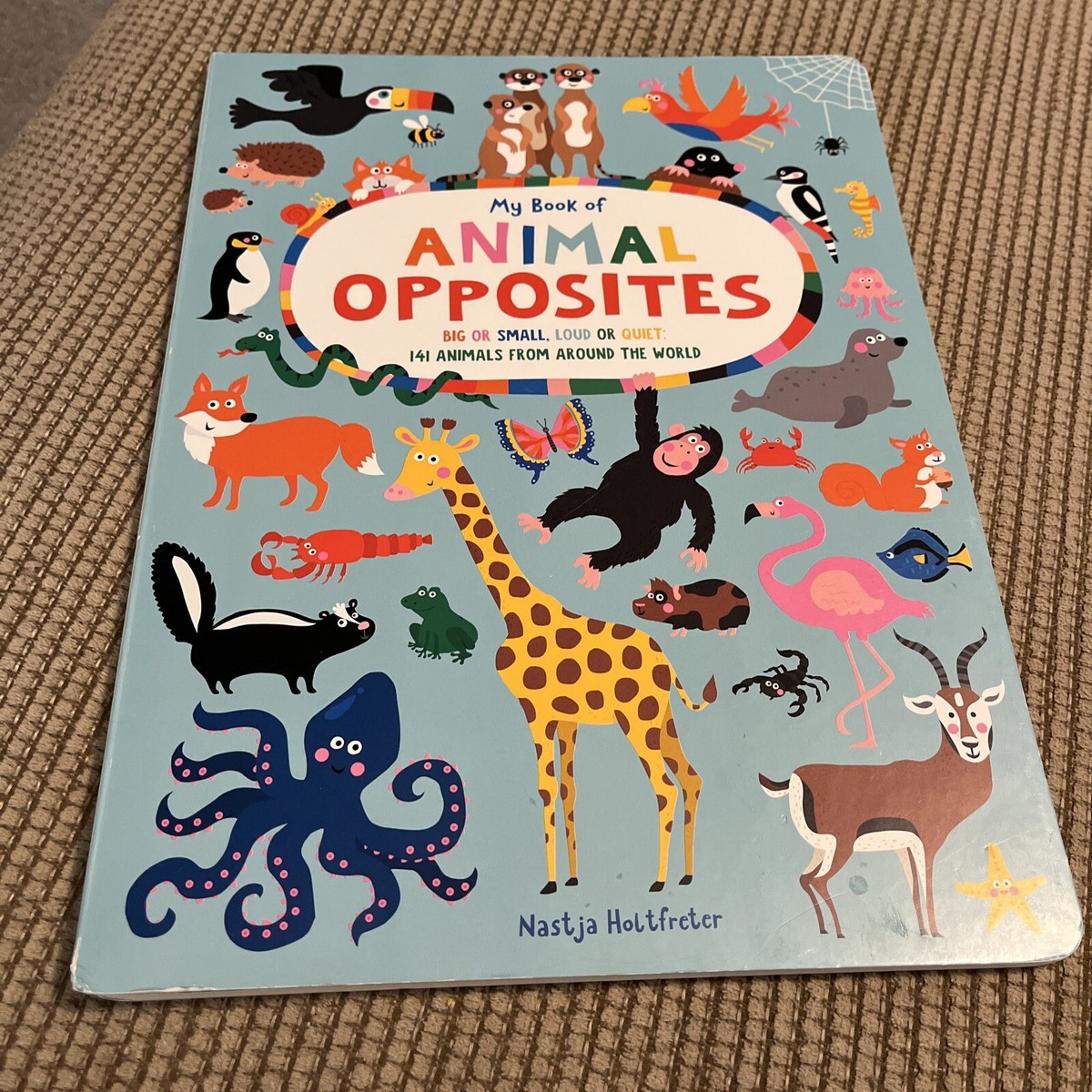 Felt Book Animals Around The World My Book Of Animal Opposites