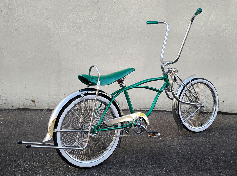 20" OG Lowrider Classic 144 Spoke Bicycle Bike Green OG-619 | eBay