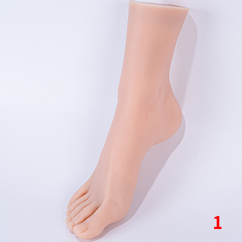 Silicone Foot Six Colors Of Silicone Feet Toes Can Be Fixed Display ...