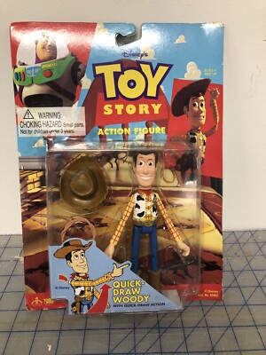 Disney Pixar Toy Story QUICK DRAW WOODY 6" Figure Thinkway | eBay