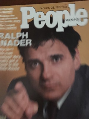 FEBRUARY 28, 1977 PEOPLE MAGAZINE - RALPH NADER | eBay