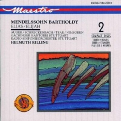 HELMUTH RILLING - ELIAS (ELIJAH) (GA) 2 CD 44 TRACKS MENDELSSOHN ...