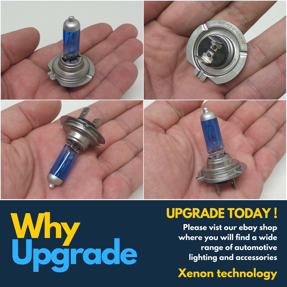 For Ford Custom Transit Headlight Bulbs 100w Xenon White Led Fog Side ...