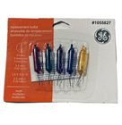 2.5 volt GE Christmas Light Bulbs Multi Color Mini for 50 100 150 ...