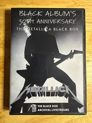 Metallica - Black Album Deluxe Box Set Complete Exclusive 10 Live DVDs ...