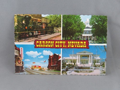 Vintage Postcard - Carson City Nevada Major Attractions - Continental ...